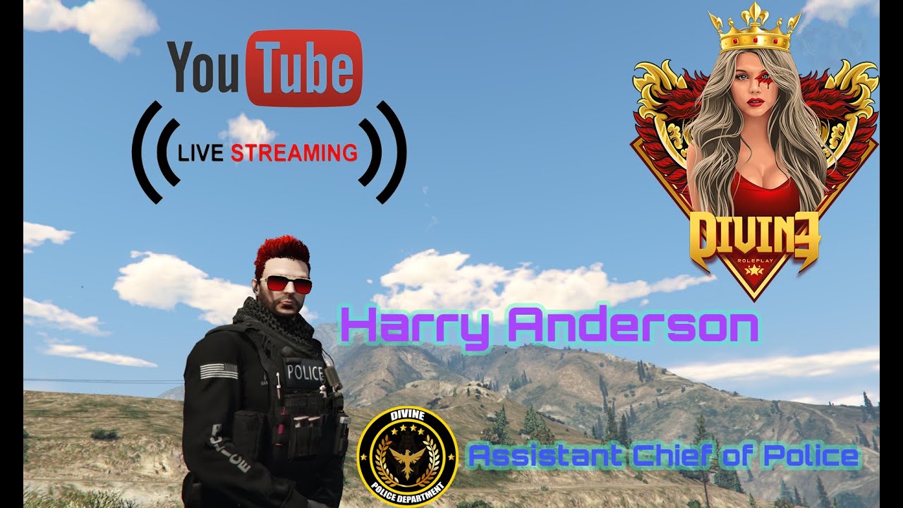 Divine Roleplay| Harry Anderson | MeGaMinD | Live - YouTube