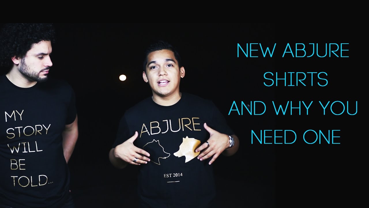 New Abjure Shirts and Why YOU Need One - YouTube