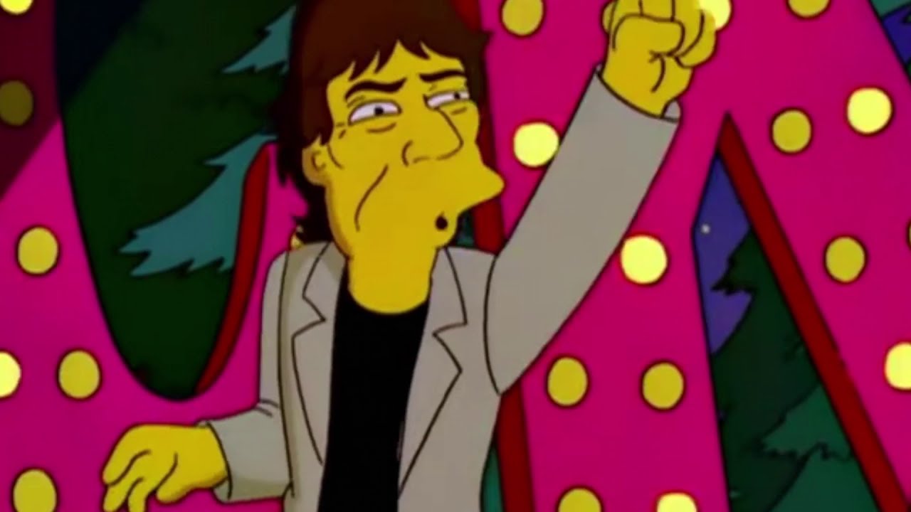 The Rolling Stones Rock - The Simpsons - YouTube