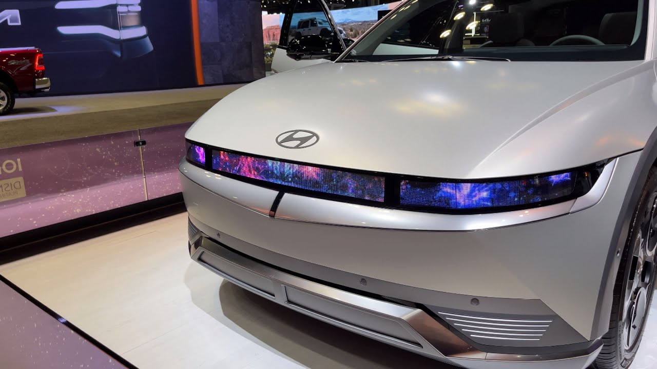HYUNDAI IONIQ 5 DISNEY 100 Platinum Concept First Look in 4K - at New ...
