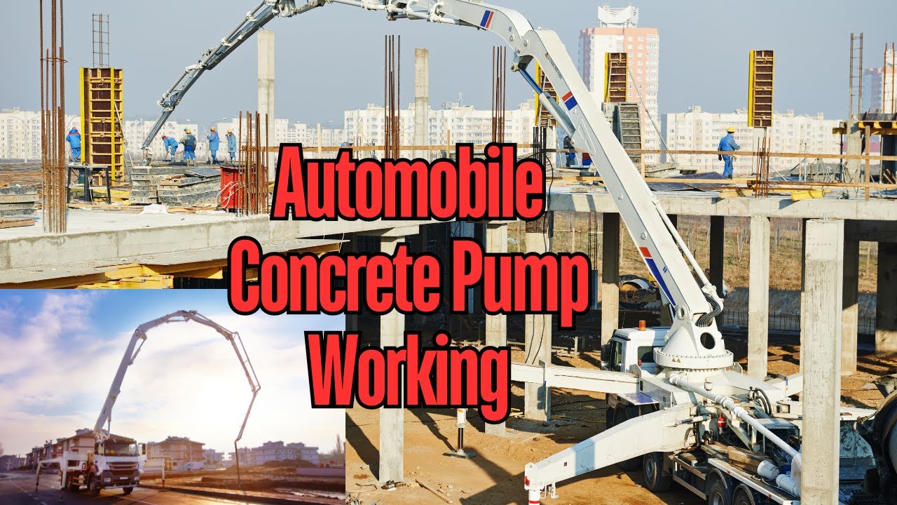 Working Principle of CONCRETE PUMP - Construction - Mechanical Engineer ...