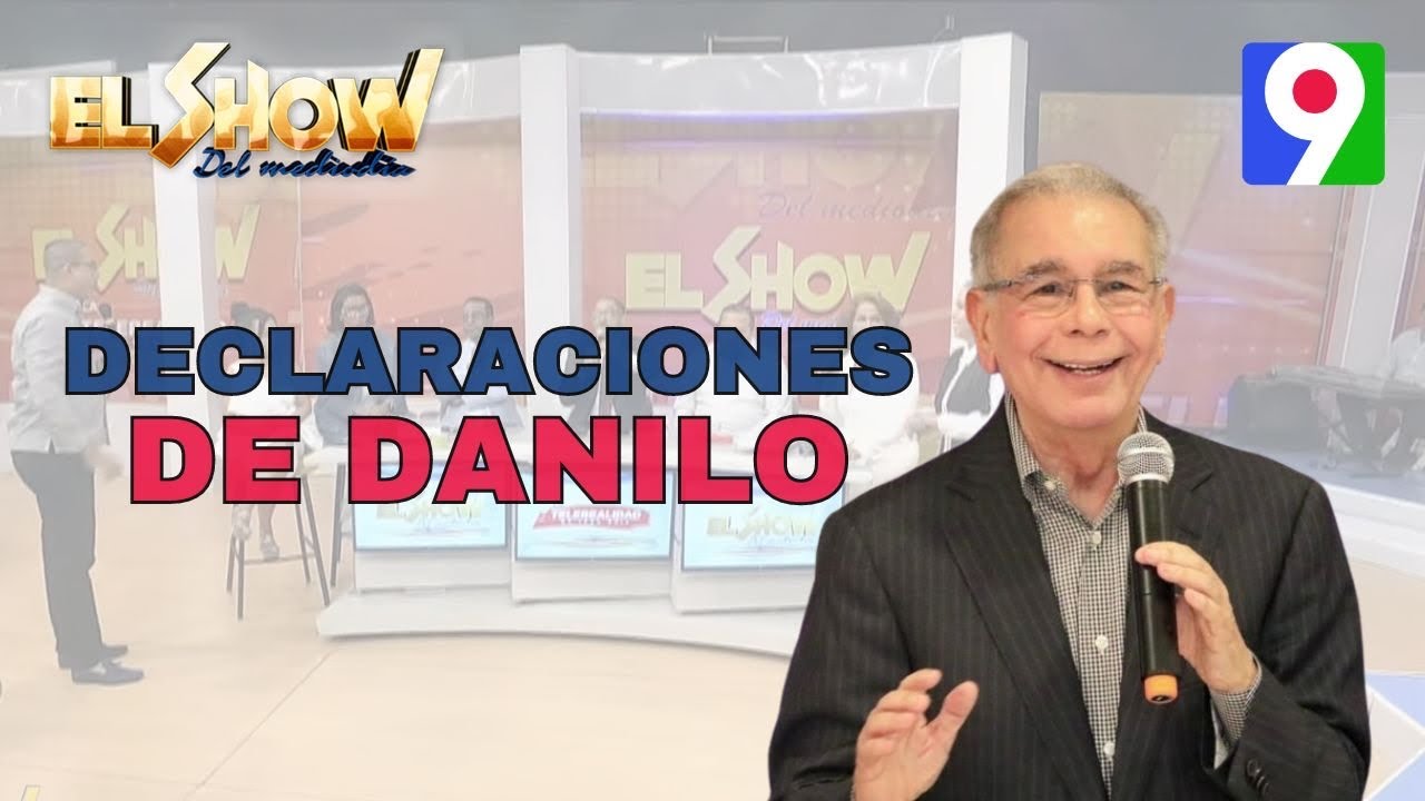 Debate: ¿Fueron acertadas declaraciones de Danilo en el fin de Semana ...