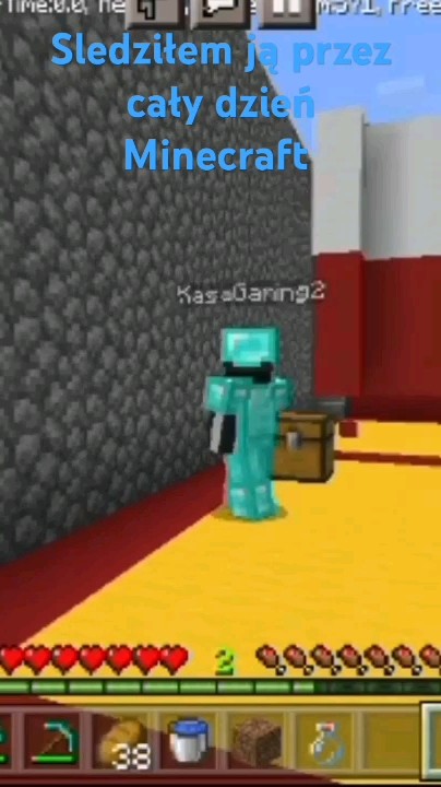 Śledziłem ją przez cały dzień w Minecraft zapowiedź filmu - YouTube