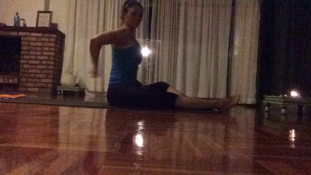 Krista Shirley Time Lapse doing Pranayama, Meditation and Ashtanga Yoga ...