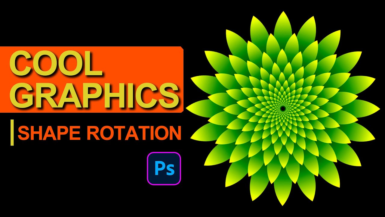 Creating Cool Graphics Using Rotation Technique 🤩 - YouTube