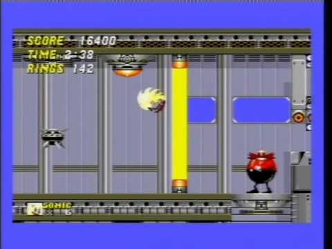 Sonic The Hedgehog 2 SEGA Mega Drive Sky Chase - Wing Fortress Zones ...