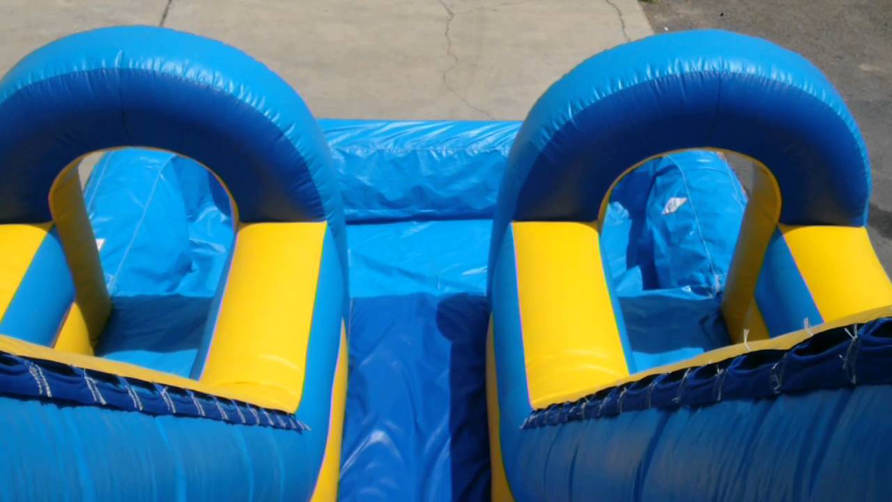 Super Splash Water Slide - YouTube