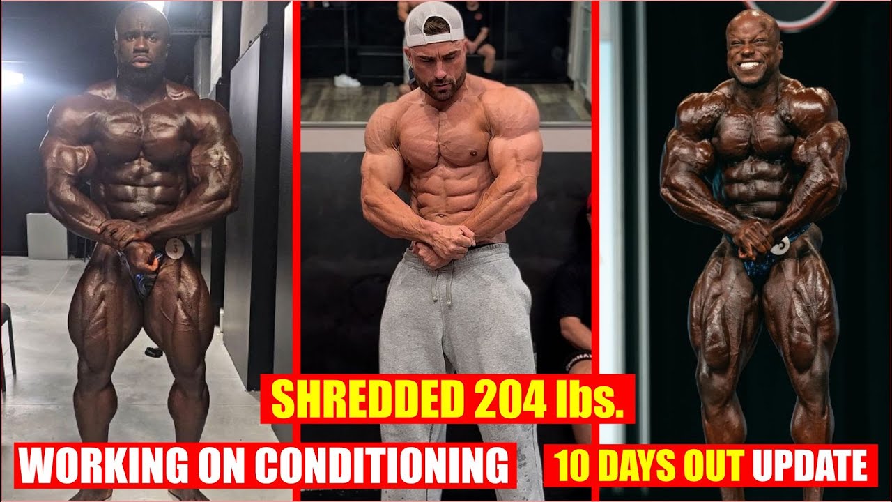 Samson working hard for conditioning | Ryan Terry Shredded in 204 Lbs ...