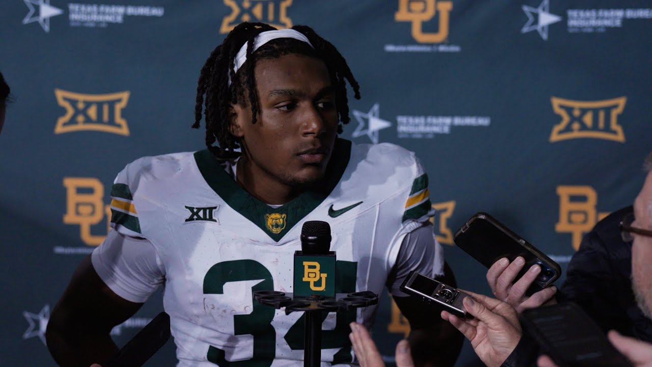Baylor Football: Postgame Press Conference at Cincinnati | October 25 ...