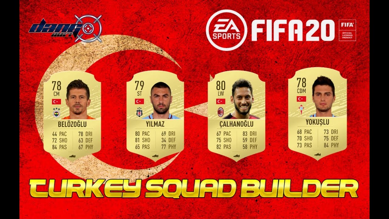 FIFA 20 TURKEY SQUAD BUILDER Ft Yilmaz & Emre - YouTube