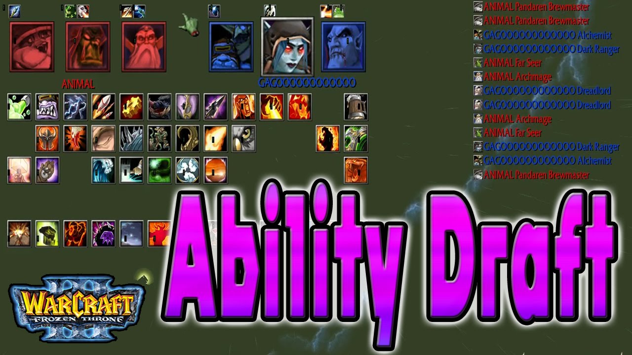 Warcraft 3 - WTii vs Sexytime #9 Ability Draft #2 (1v1 #82) - YouTube