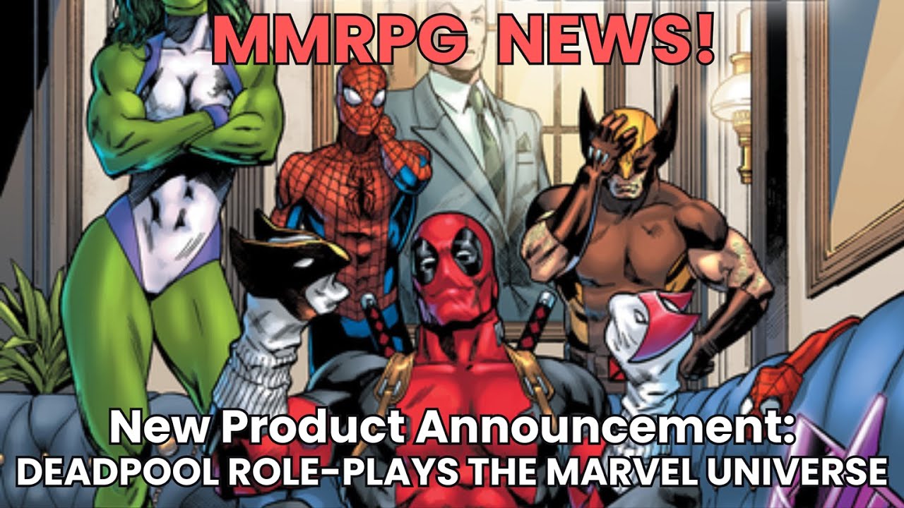 Deadpool Role-Plays the Marvel Universe: the latest product announced ...