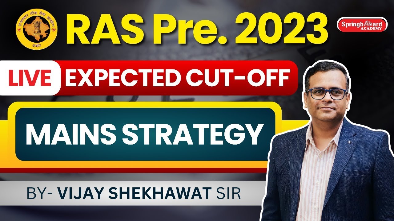 RAS PRE EXPECTED CUT OFF & RAS MAINS STRATEGY - YouTube