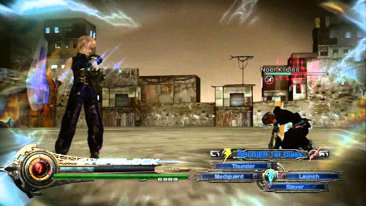 LR:FFXIII - Boss: Noel (First Success) - YouTube