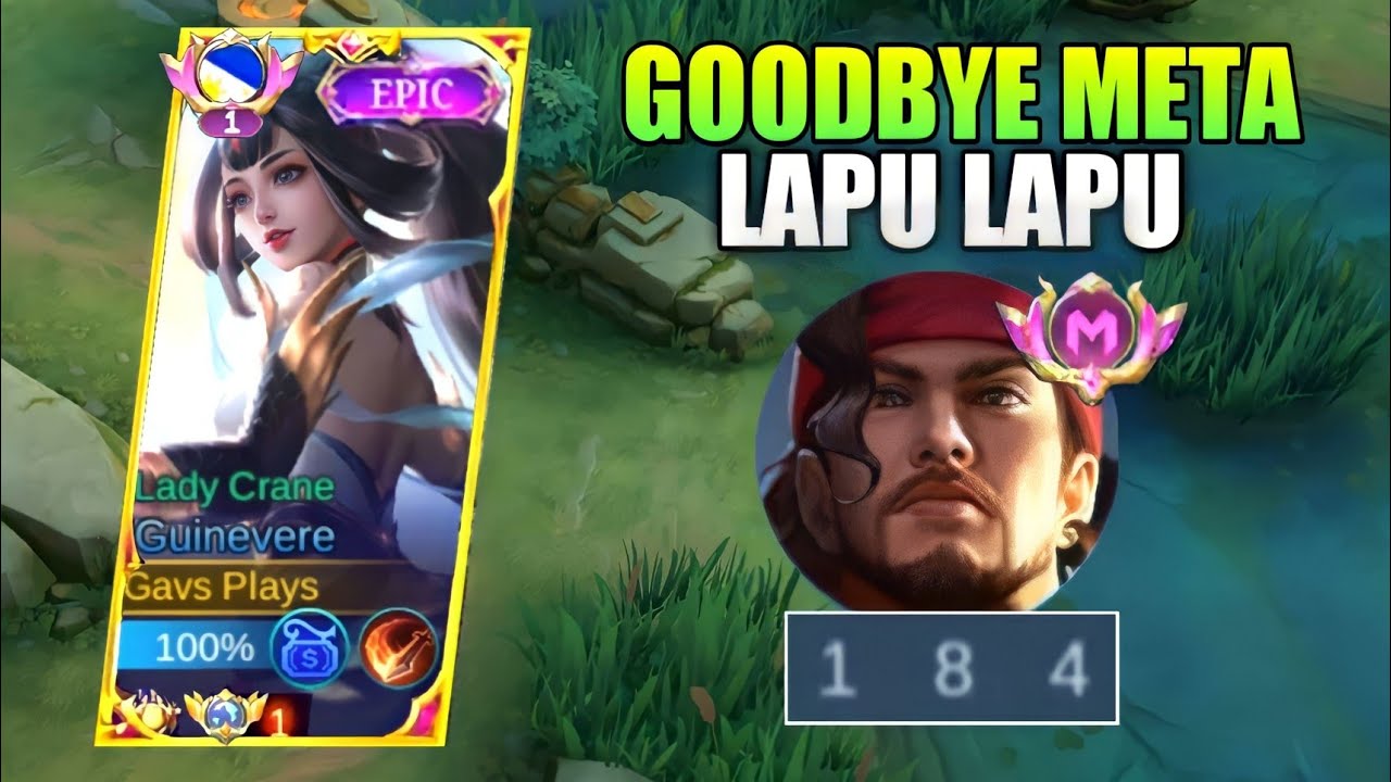 GOODBYE META LAPU LAPU! THIS NEW GUINEVERE BROKEN BUILD 2023 (MUST ...