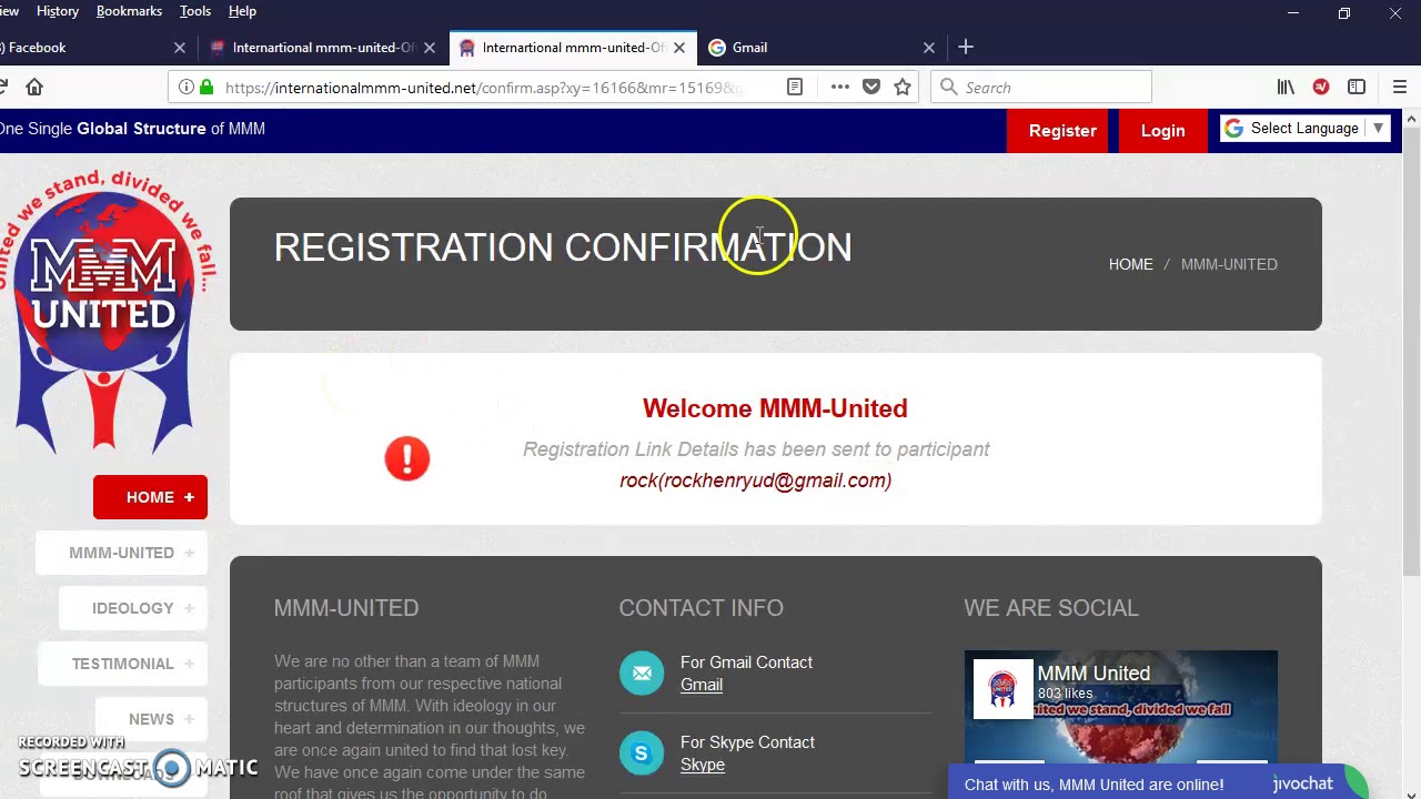 HOW DO I REGISTER? In MMM UNITED!!! - YouTube