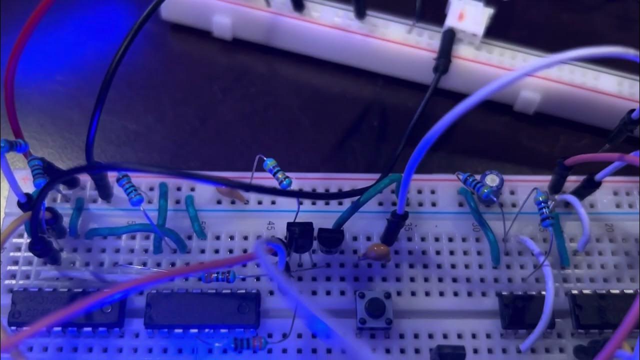 Adding precise color control for neopixel driver circuit - YouTube
