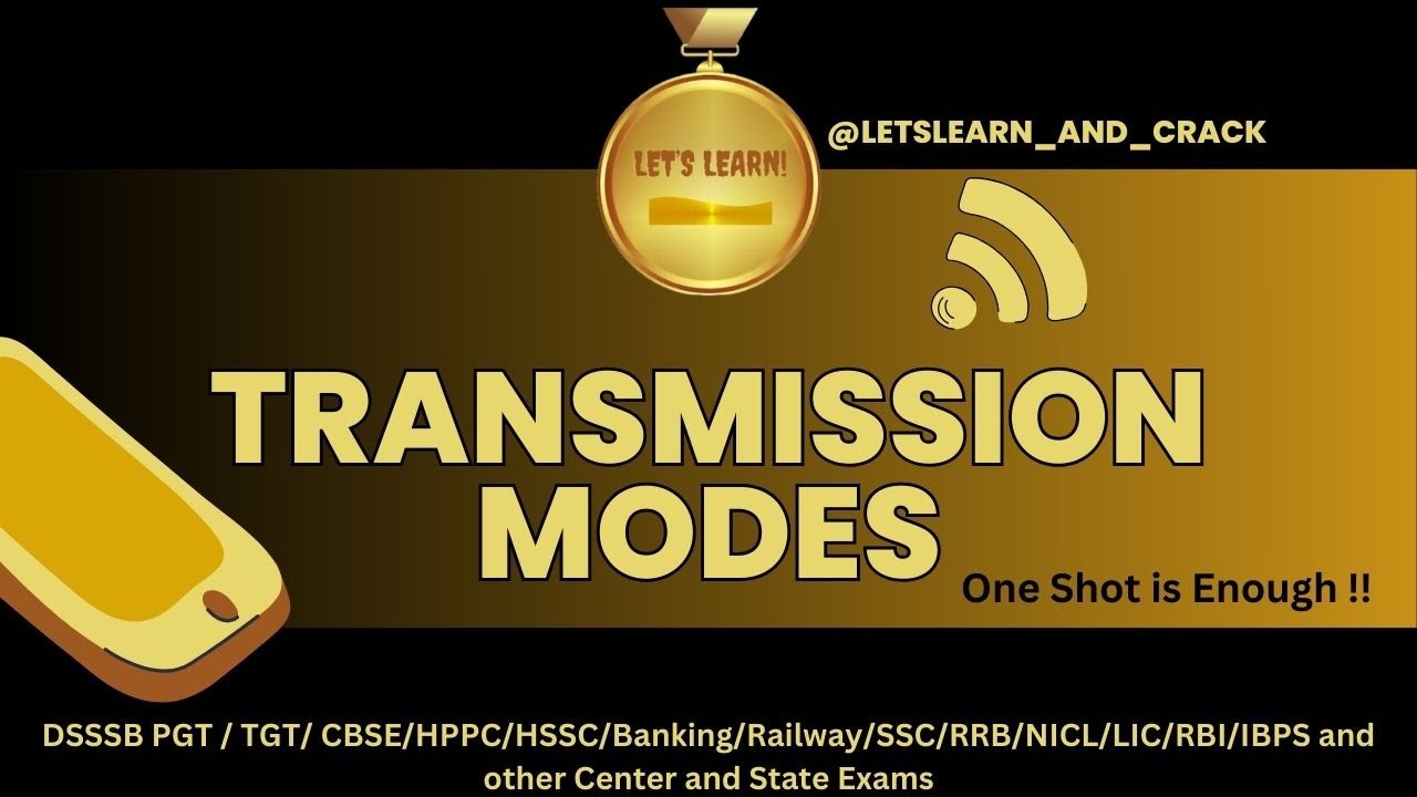 Transmission modes or Communication modes in Networking - YouTube