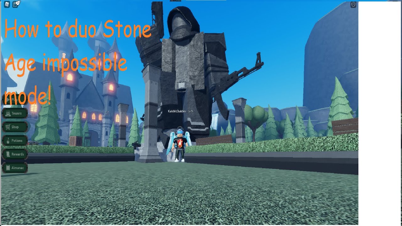 How to Duo Stone Age Impossible mode in Roblox Evolution Evade. - YouTube
