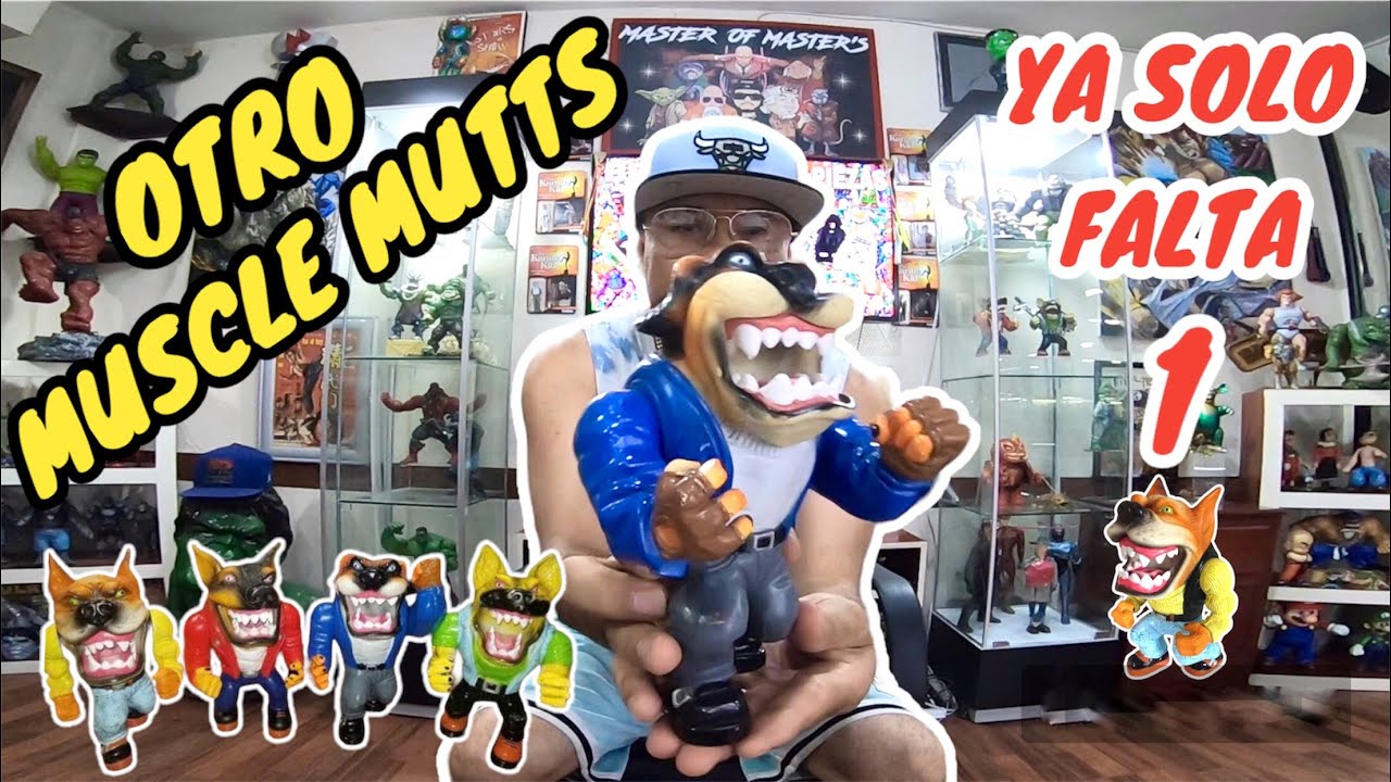 UNBOXING - MUSCLE MUTTS JUGUETES VINTAGE - JUGUETES CAROS PARA LA ...