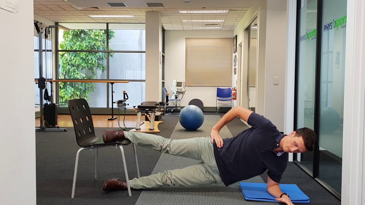 Copenhagen Adduction Exercise - YouTube