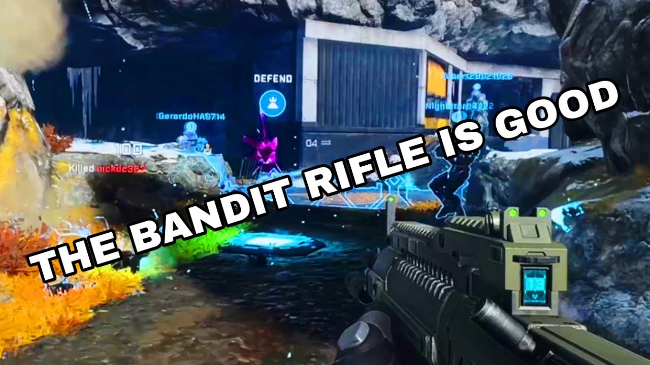NEW HALO INFINITE SEASON 3 BANDIT RIFLE & CLIFFHANGER MAP GAMEPLAY (a ...
