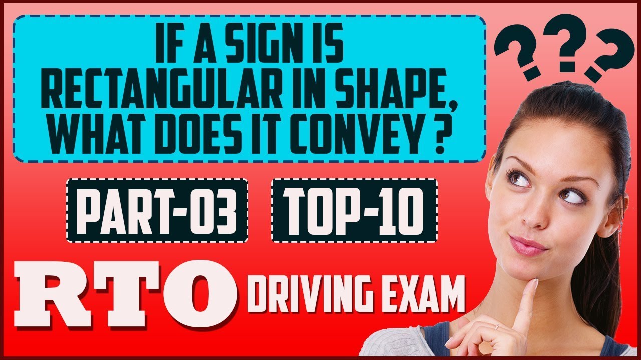 RTO | RTO Driving Test Exam | RTO Licence Test Question And Answer ...