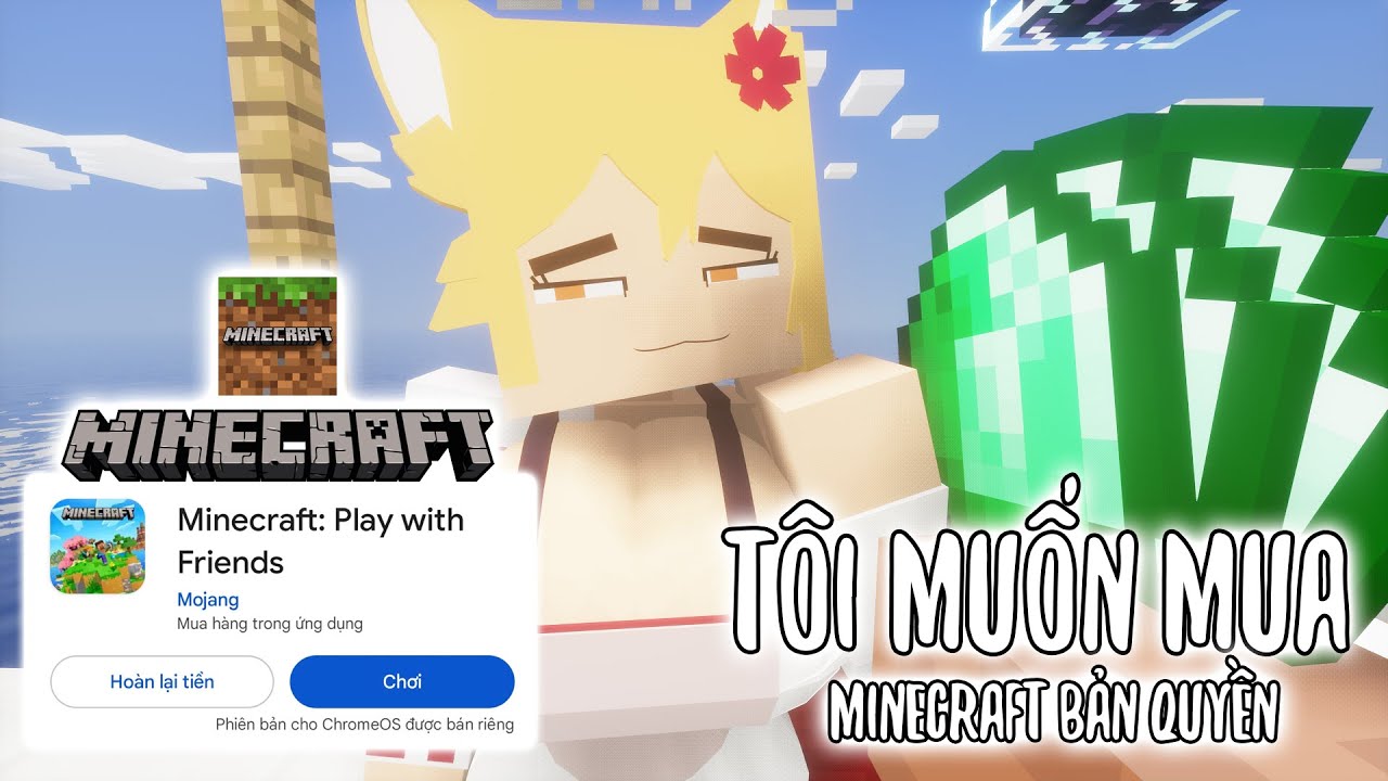 Hướng dẫn Tải và Mua game Minecraft bản quyền cho Android tại Ch play ...