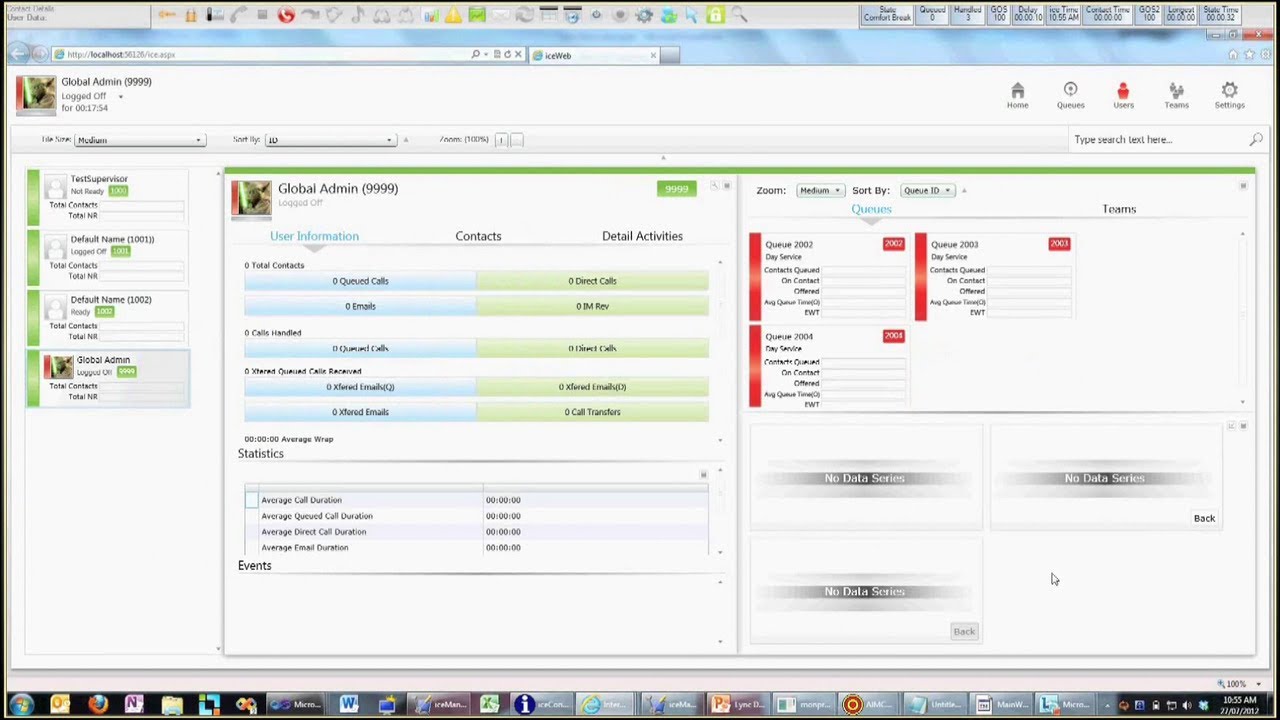 ice Contact Center for Microsoft Lync - YouTube