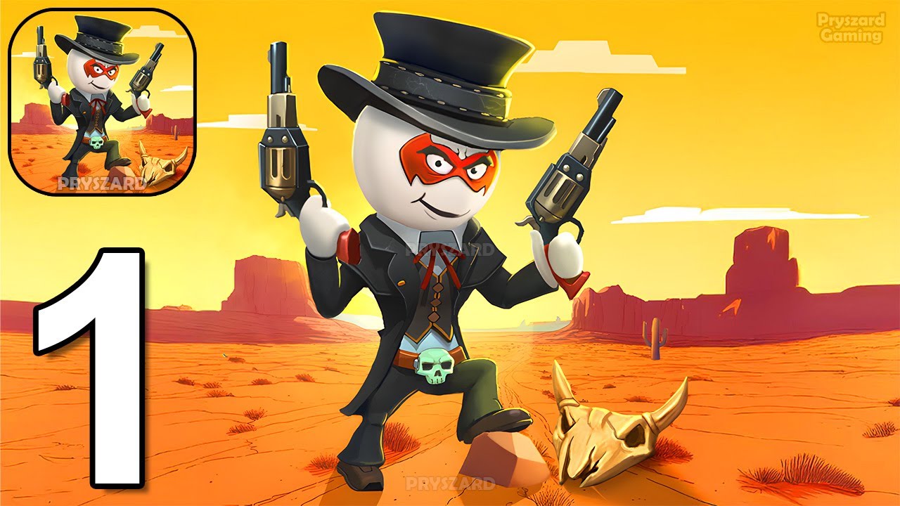 Cowboy Sniper - Gameplay Walkthrough Part 1 Stickman Western Sniper ...