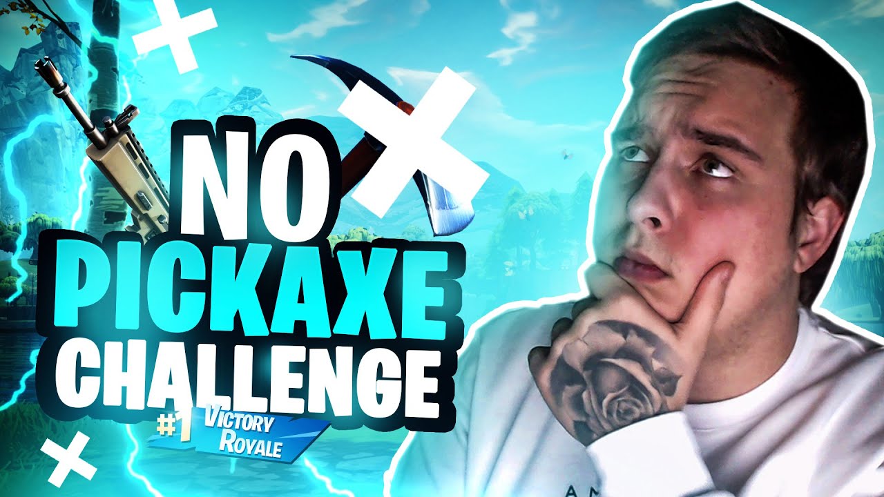 NO PICKAXE CHALLENGE!!! *19KILL WIN* - YouTube