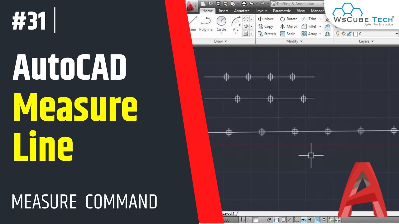 AutoCAD Measure Command How To Use The MEASURE Command AutoCAD autocad-measure-command-how-to-use-the-measure-command-autocad