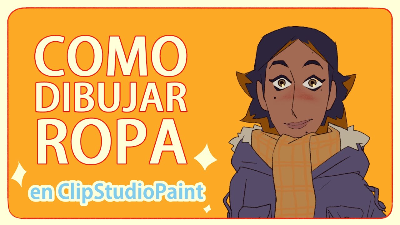 Como dibujar ropa en Clip Studio Paint - YouTube