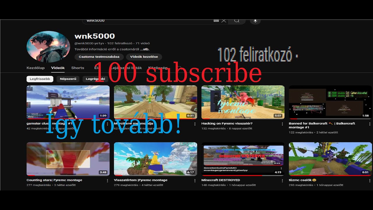 100 subscribe |Fyremc montage🤩| - YouTube