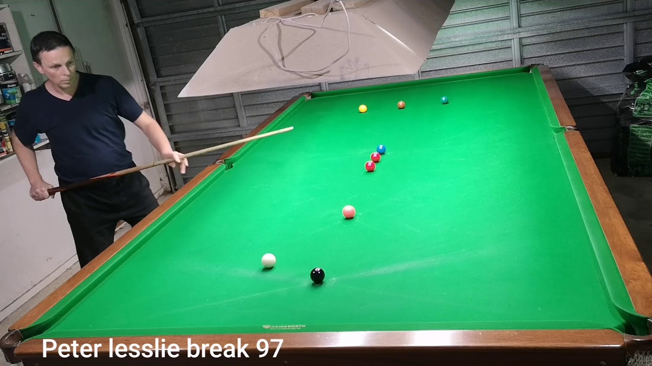 146 snooker break New Zealand - YouTube