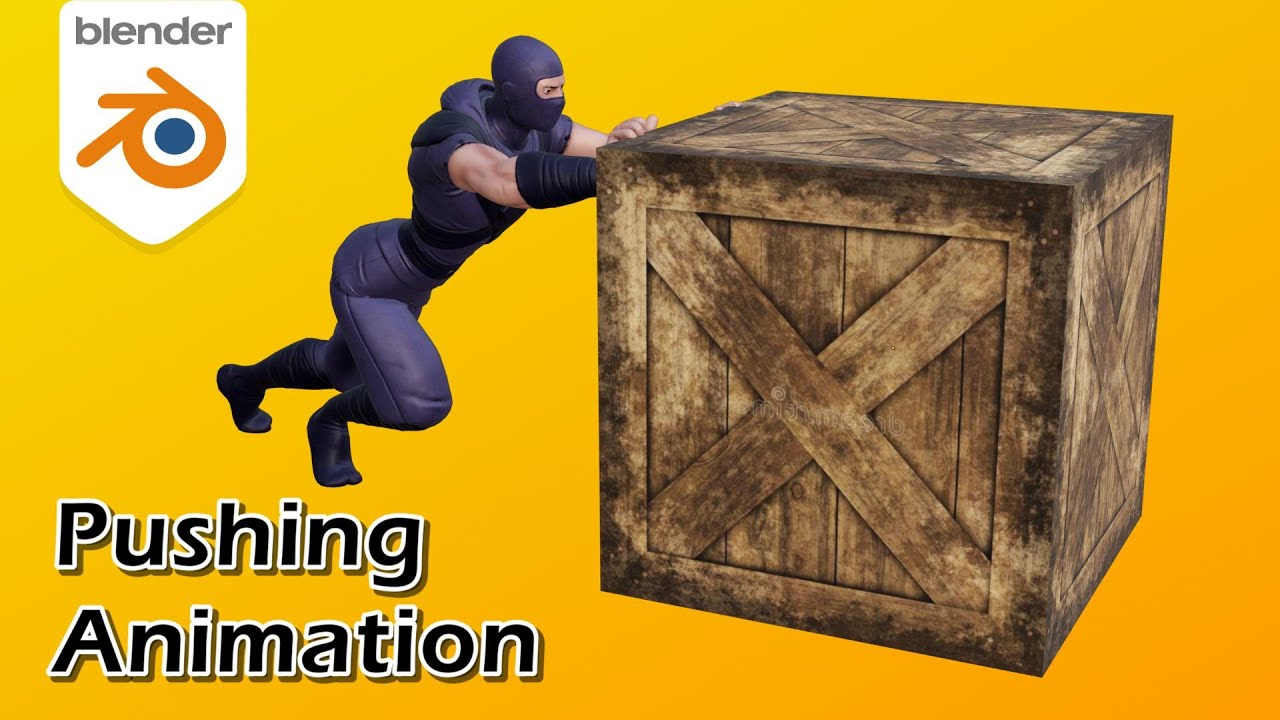 Blender 4.3 Tutorial | Push Animation - YouTube