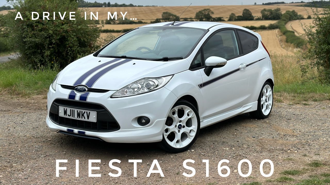 A drive in my Ford Fiesta S1600! - YouTube