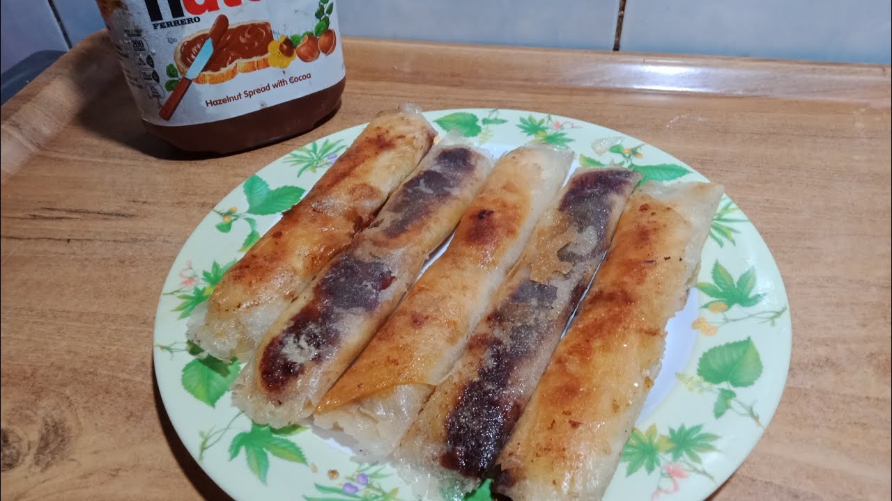 Turong Saging with Nutella Filling Recipe - YouTube