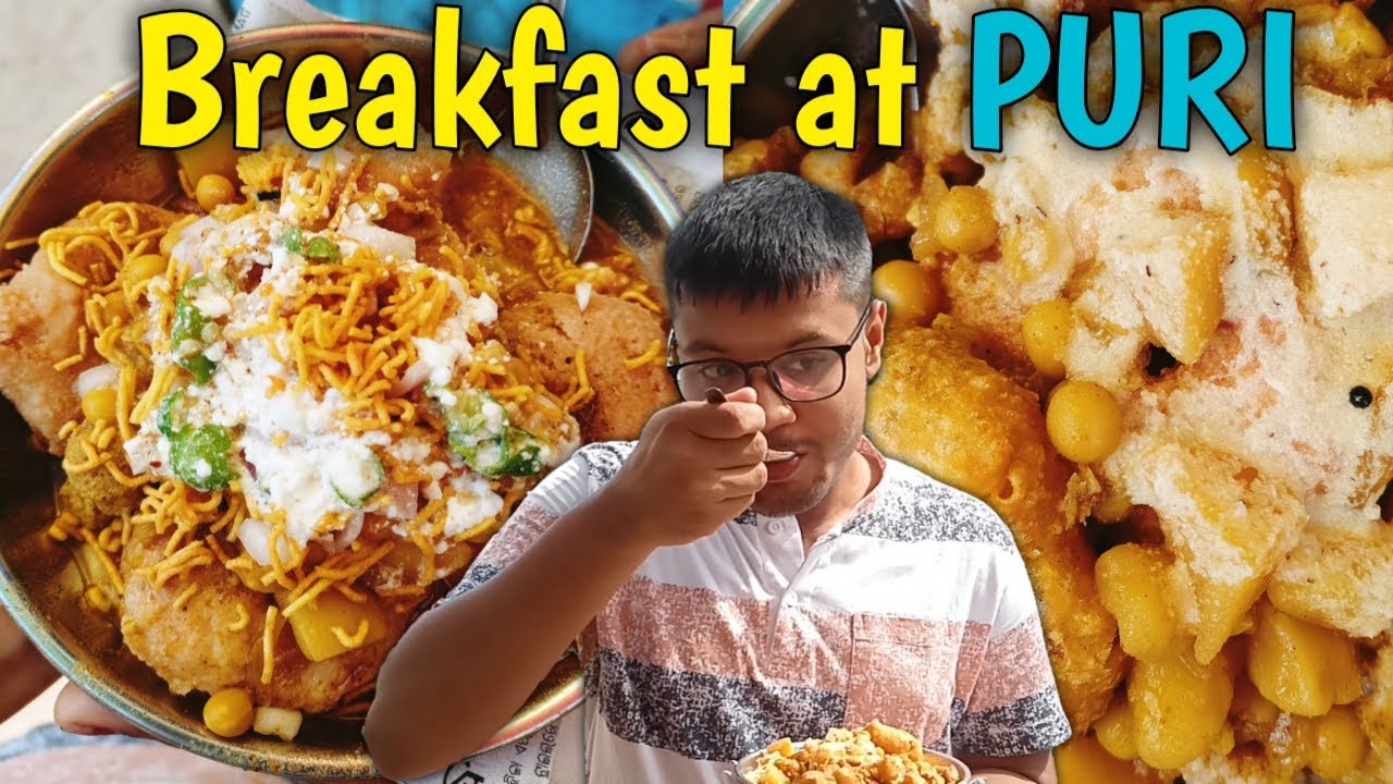 Heavy Breakfast at PURI, ODISHA | Dahi Vada, Upma & Pakoda | ChillTimes ...