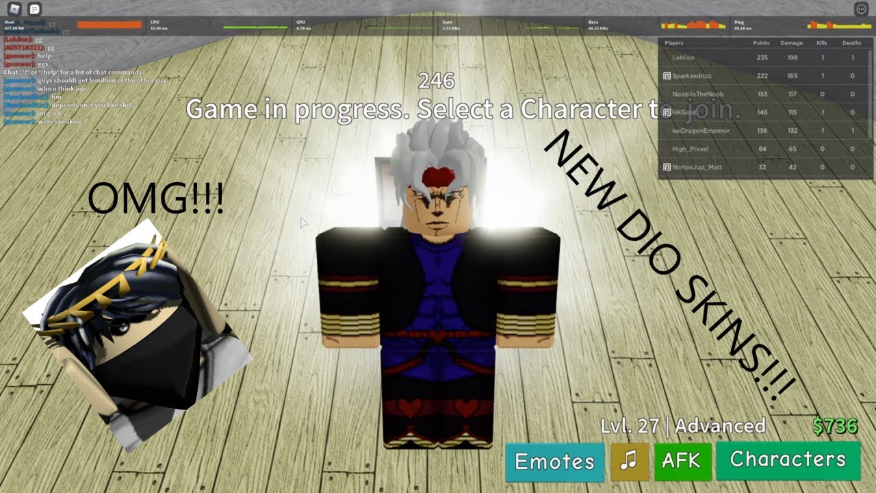 Trying to get All The New Dio Skins | Anime Battle Arena - YouTube