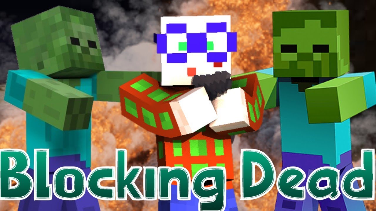Zombies explosivos y el lag de la muerte I Blocking Dead I Minecraft ...