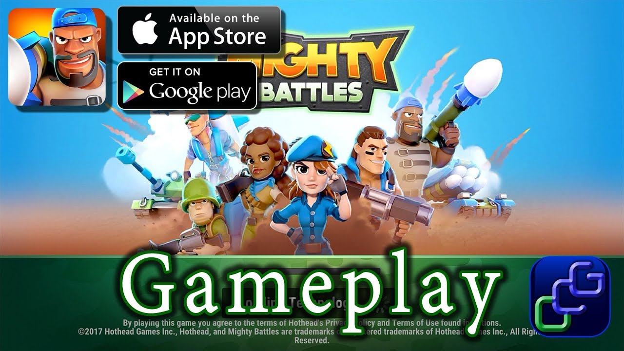 Mighty Battles Android iOS Gameplay - Division 1: Hidden Fortress - YouTube