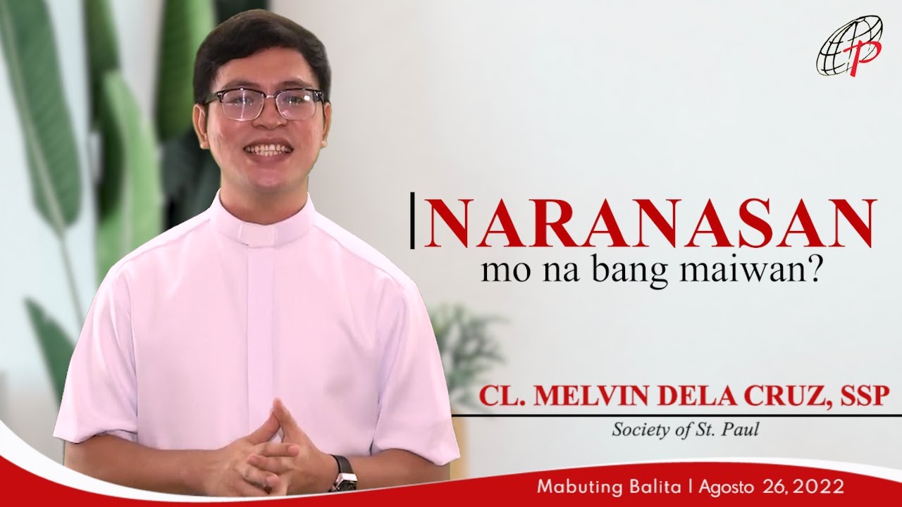 Mabuting Balita | Agosto 26, 2022 – Biyernes - YouTube