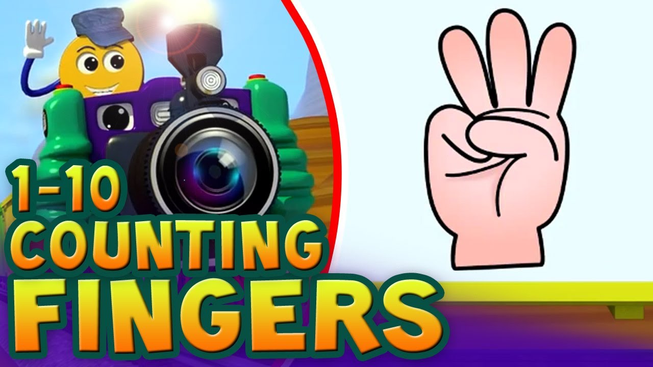 Finger Counting Train for Toddlers 1-10 | PicTrain™ - YouTube