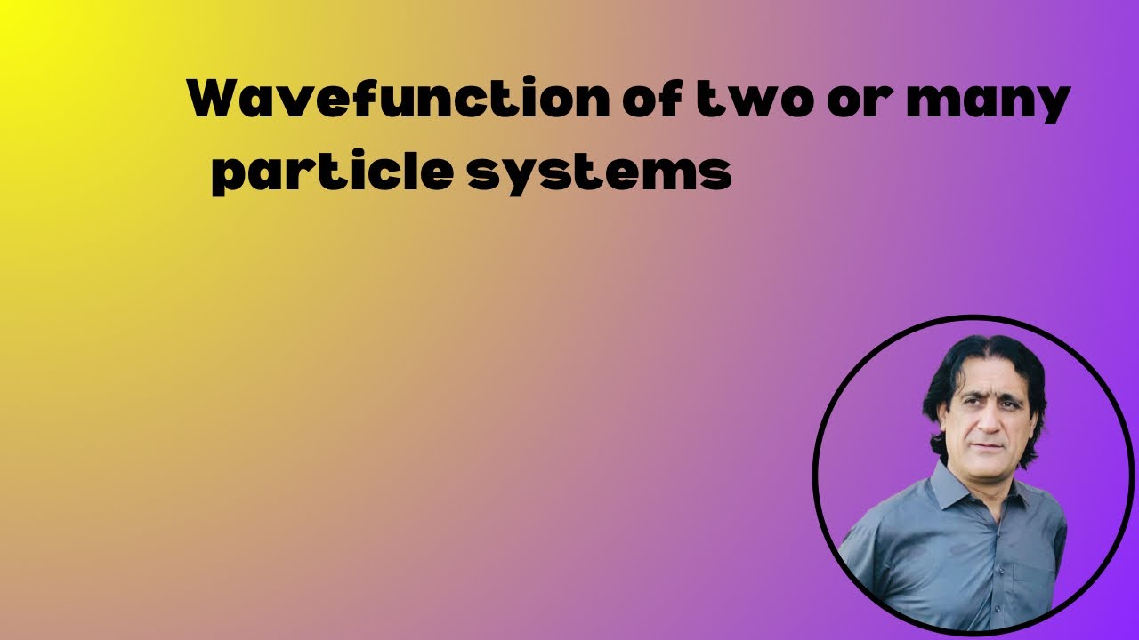 Wave function of distinguishable and indistinguishable particles ...