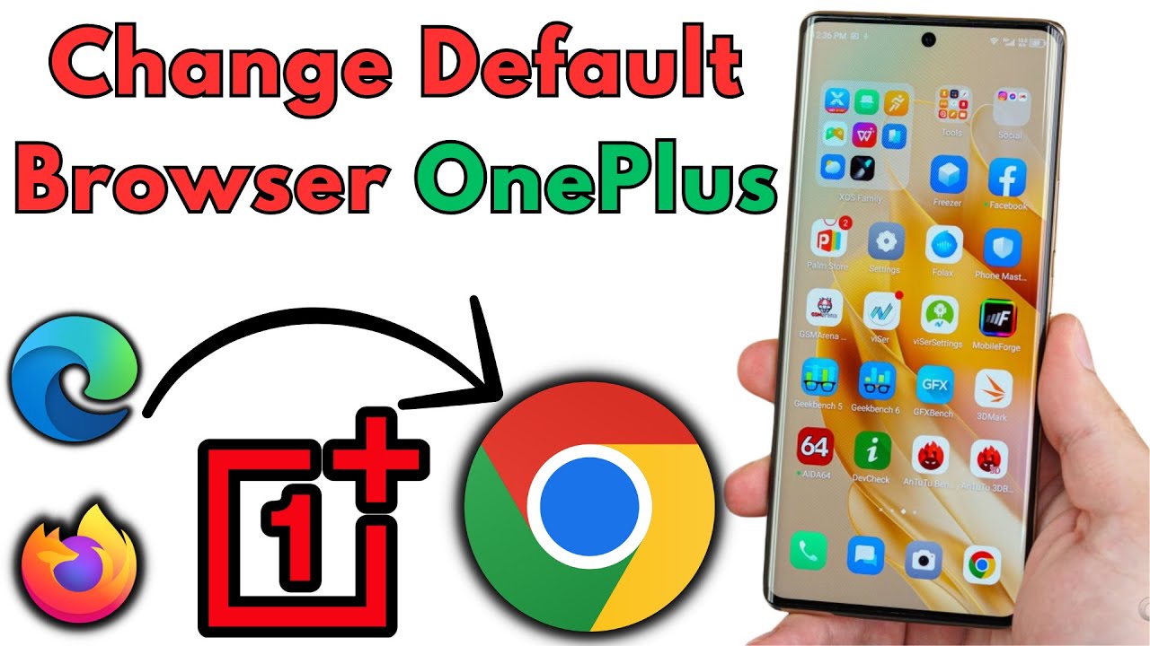 How To Change Default Browser in OnePlus Mobiles - YouTube