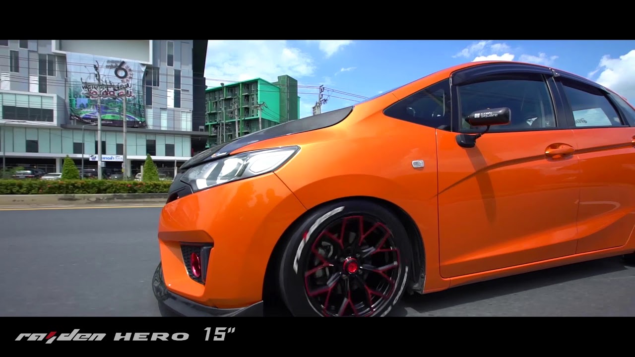 RAIDEN HERO R111 : ขอบ 15 ตัวหนังสือขาวซิ่งวิ่งโดนใจ - YouTube