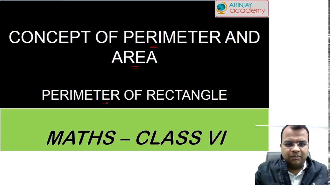 Perimeter of Rectangle - Class 6 - CBSE, ICSE, ISC, StateBoard - YouTube