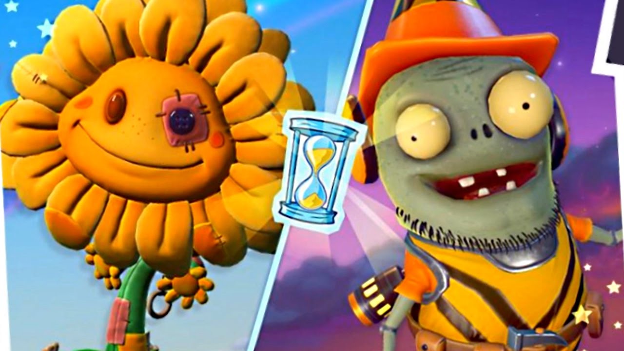 PVZ Garden Warfare 2: HERO SHOWCASE Stuffy Sunflower & Pylon Imp ...