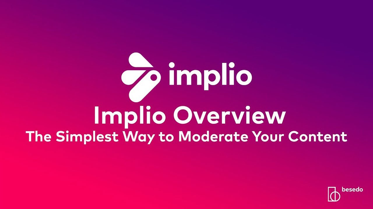 Implio Overview: The Simplest Way to Moderate Your Content - YouTube